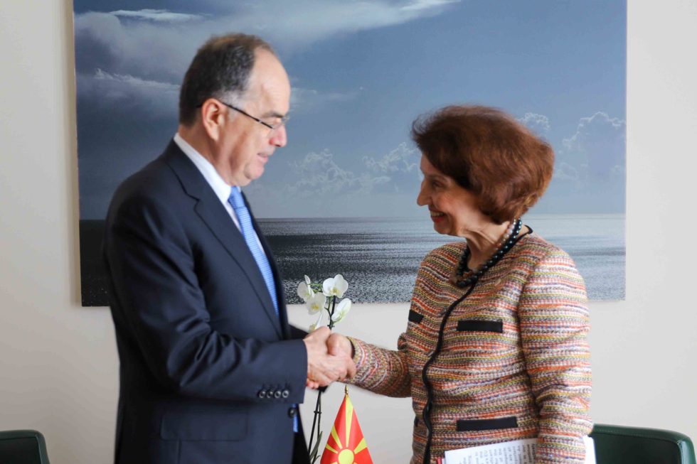 President Siljanovska Davkova meets with Albanian President Bajram Begaj