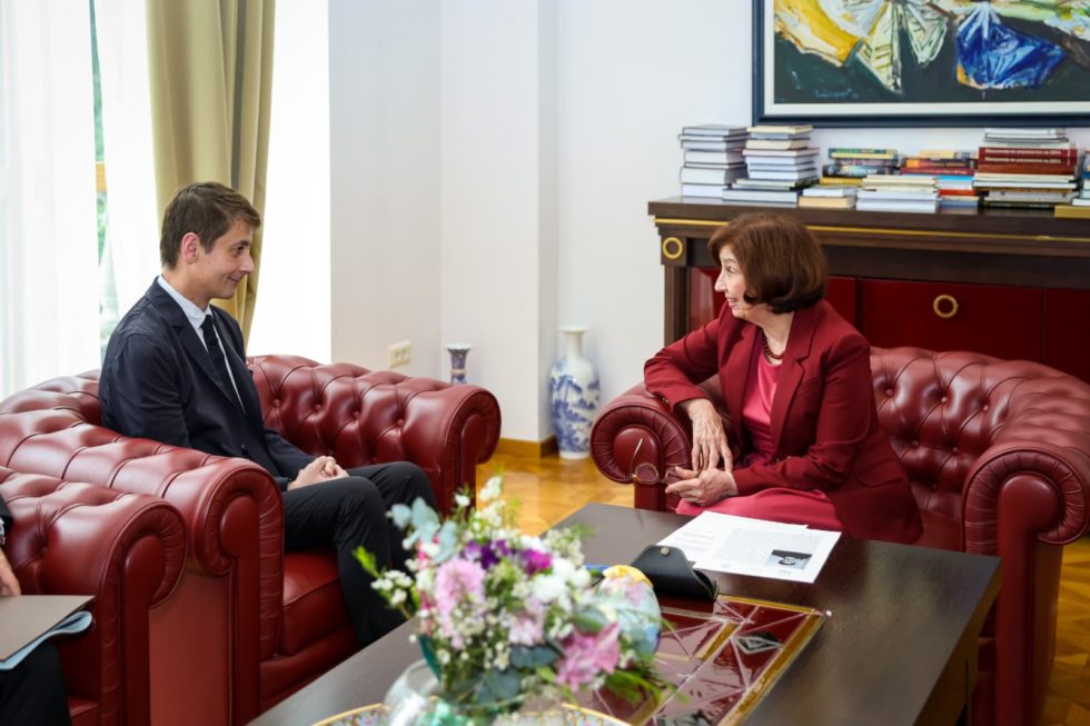 Meeting with Rovshan Muradov, Secretary General of the Nizami Ganjavi ...